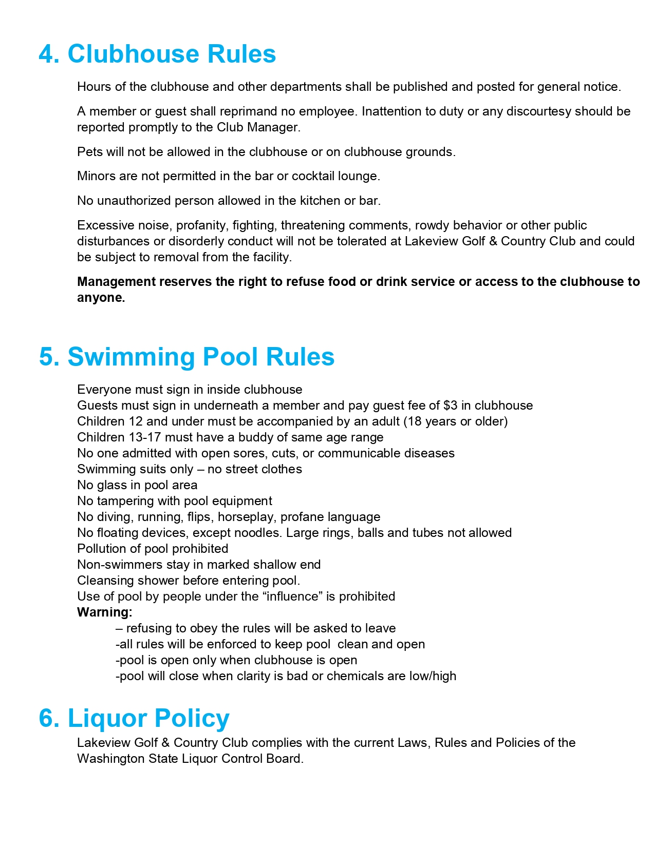 Membership Packet - Lakeview Golf and Country Club